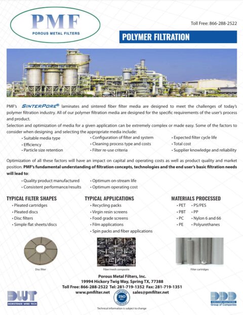 Sand Control Screens, Filters, Cartridges & Media #1 Best